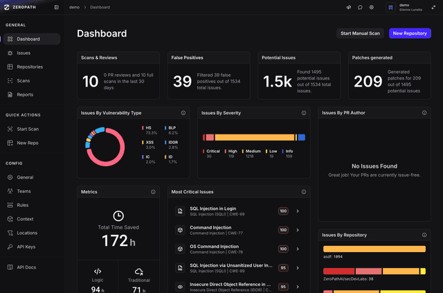 ZeroPath - AI-Native SAST & AppSec Platform